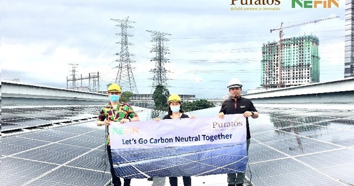 NEFIN completes solar PV project for Puratos in Malaysia | Asian Power