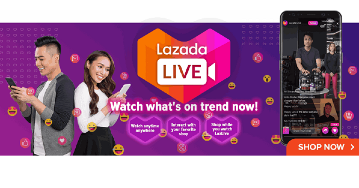 Ecommerce giant Lazada reinvents online shopping through LazLive | Retail Asia