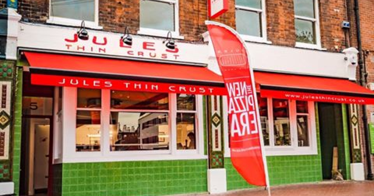 Jules Thin Crust arrives in London | QSR Media UK