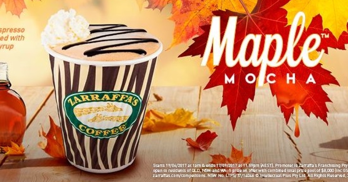 Zarraffa's Coffee shakes up menu with Maple Mocha | QSR Media Australia