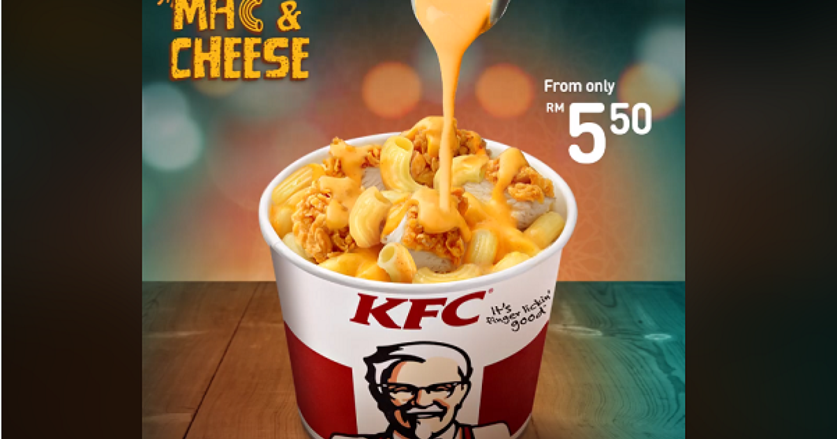 Social Media Wrap Up: KFC Malaysia unveils its new Mac & Cheese; Guzman ...