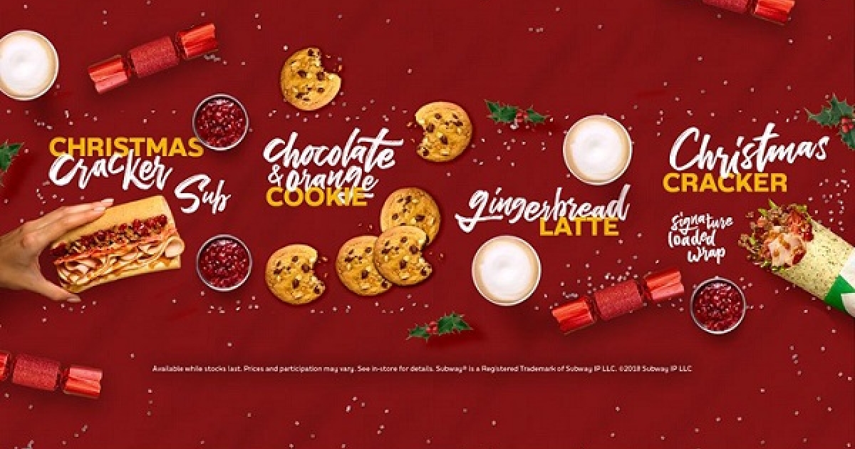 Subway, Starbucks, PizzaExpress and Pho unveil their Christmas menus ...