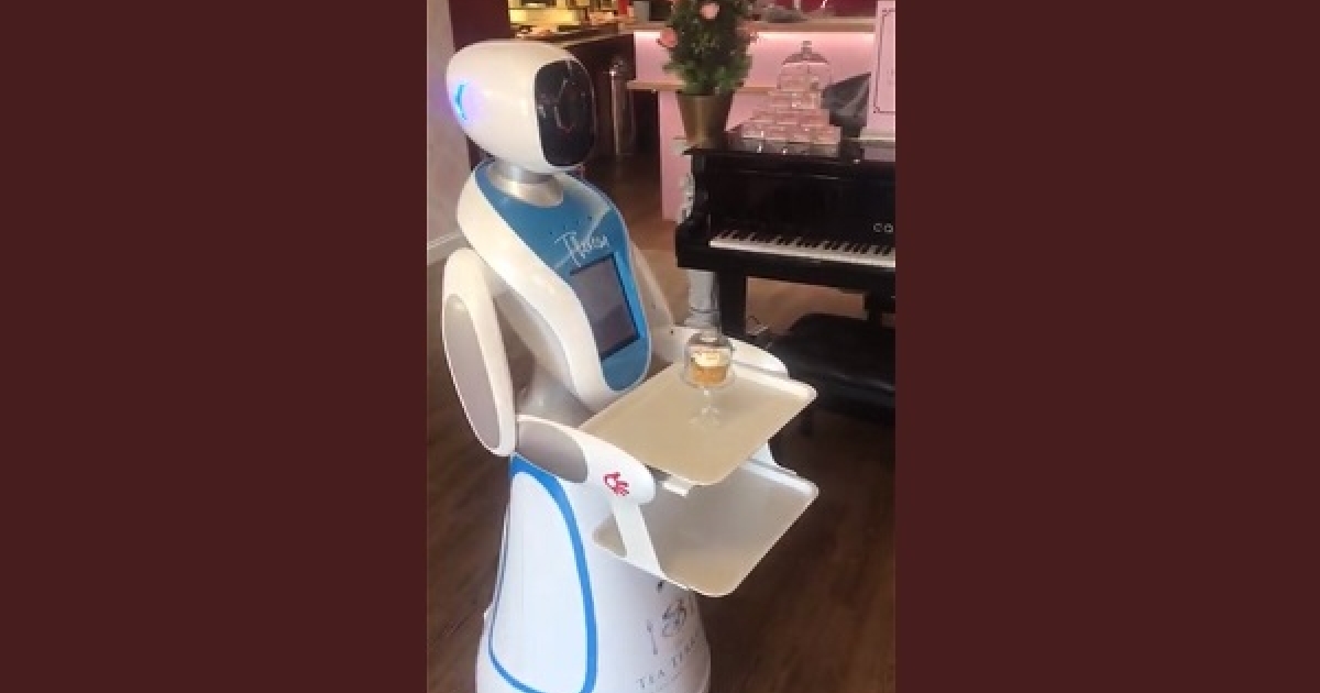 The Tea Terrace unveils robotic waitress | QSR Media UK