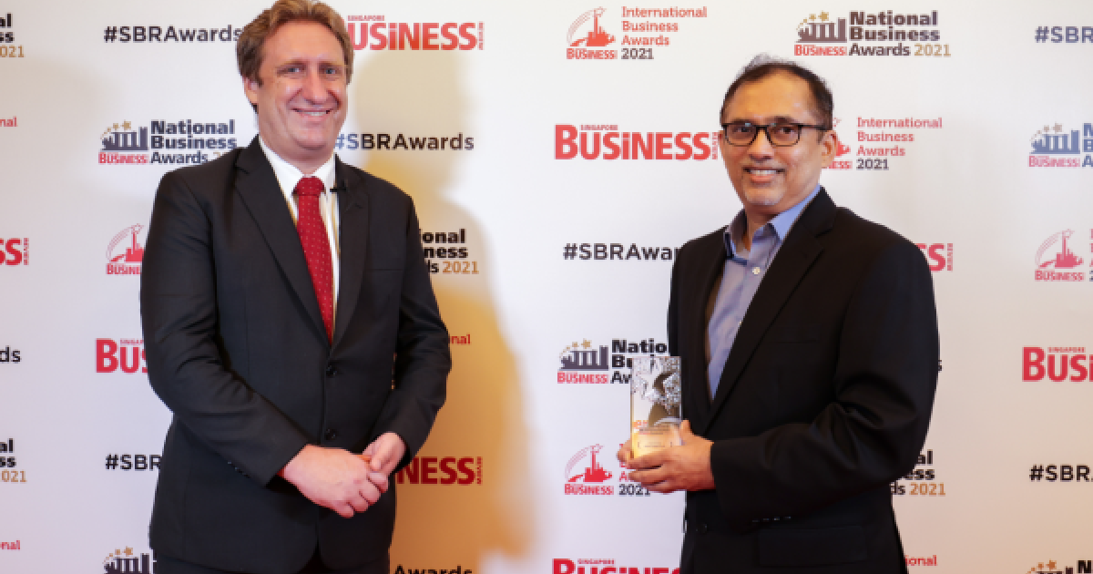 Singapore Business Review recognizes iCompaz with the SBR National ...
