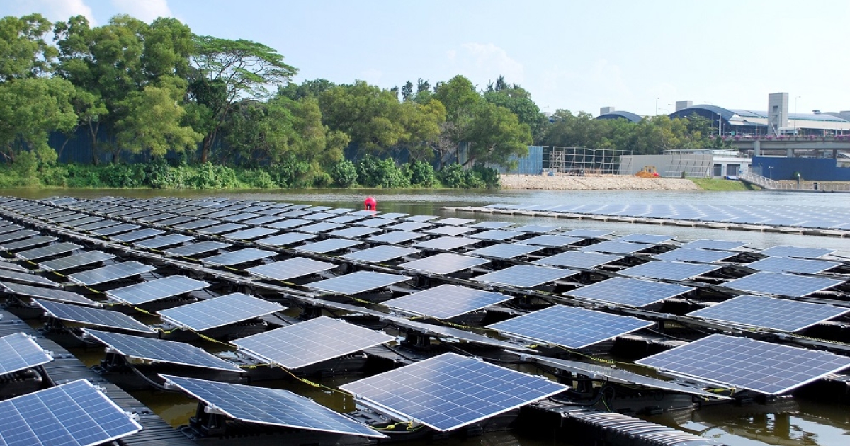 HDB eyes development of floating solar panels for open sea | Singapore ...