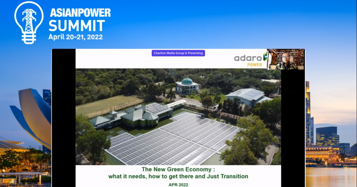 What can Adaro Power contribute to the shift to a green economy ...