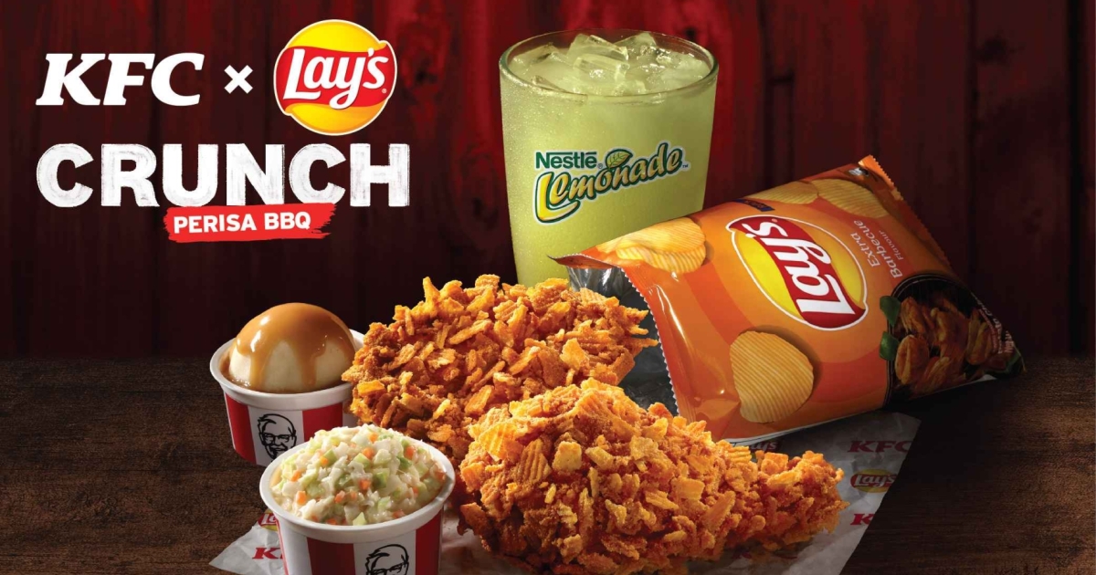 KFC Malaysia launches new Lay’s BBQ flavoured fried chicken | QSR Media ...