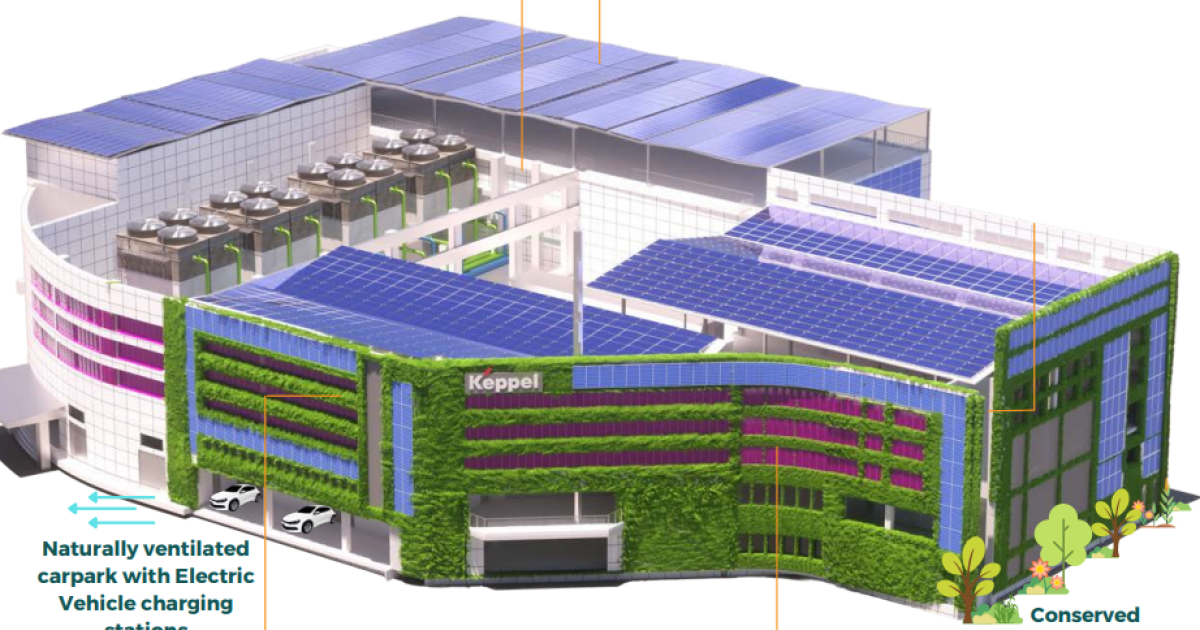 Keppel Infrastructure opens 1st Green Mark Platinum Positive Energy ...