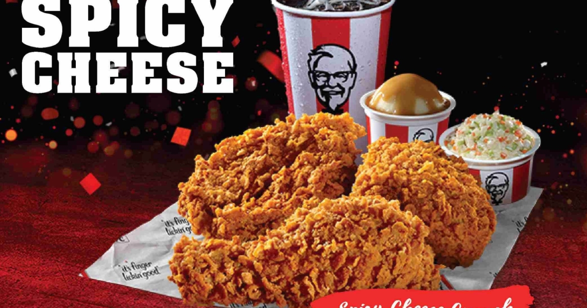 KFC Malaysia introduces limited-edition Spicy Cheese Crunch | QSR Media ...