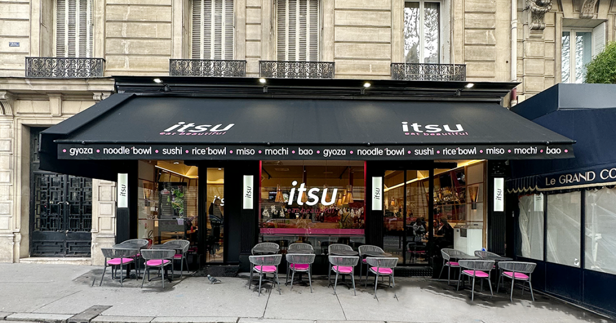 Asian-inspired restaurant itsu opens first branch in France | QSR Media UK
