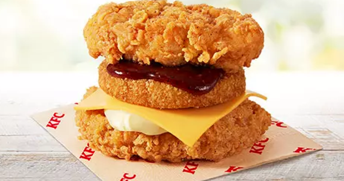 'Forbidden' burger joins KFC Japan's release of hash brown burger | QSR ...
