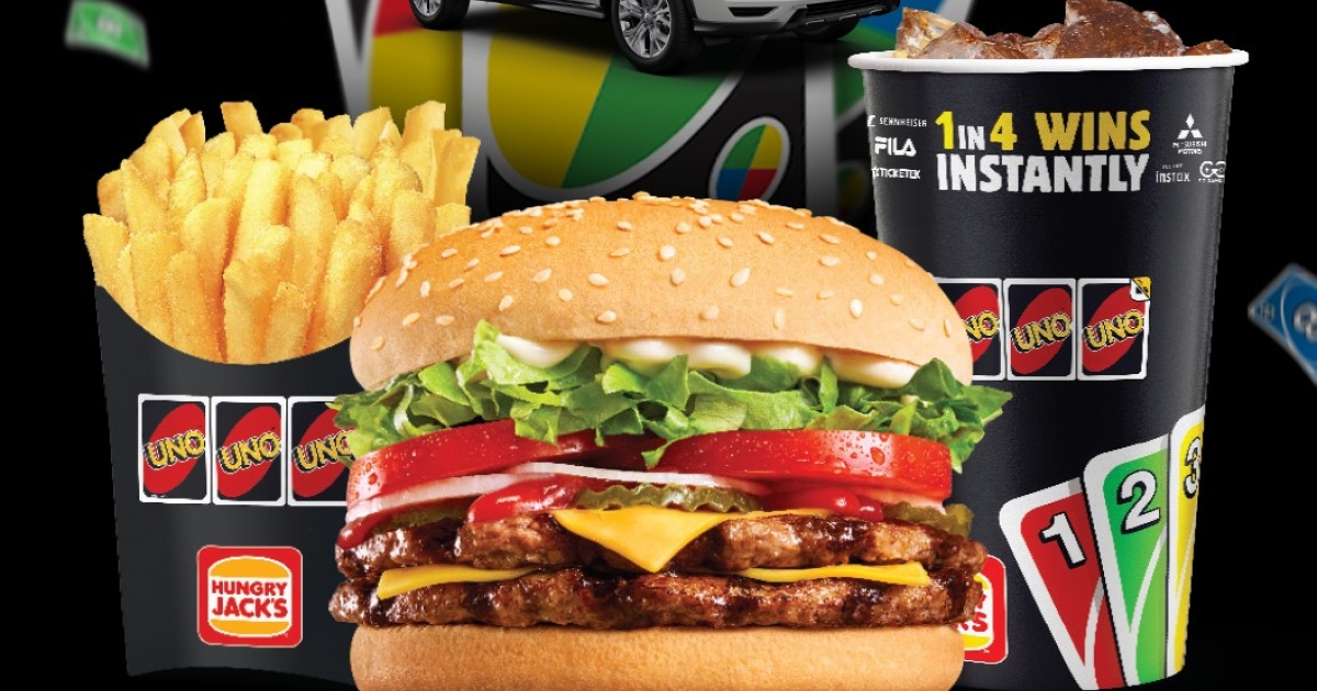 Hungry Jack’s UNO promotion returns with $140m worth of prizes | QSR ...