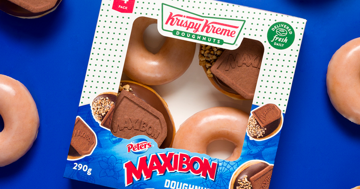 Krispy Kreme brings back the Maxibon Doughnut | QSR Media Australia