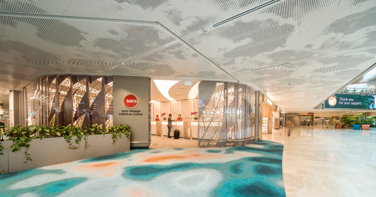 SATS debuts Premier Check-in Lounge in Changi Airport