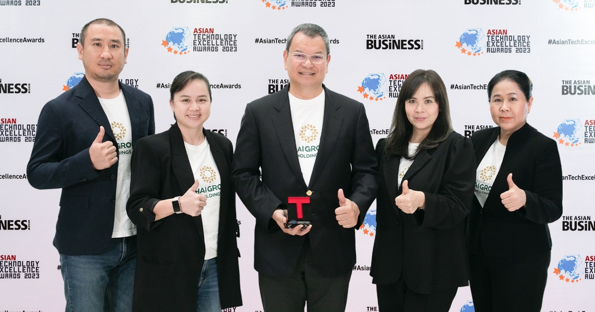 Thai Group Holdings receives accolade at Asian Technology Excellence ...