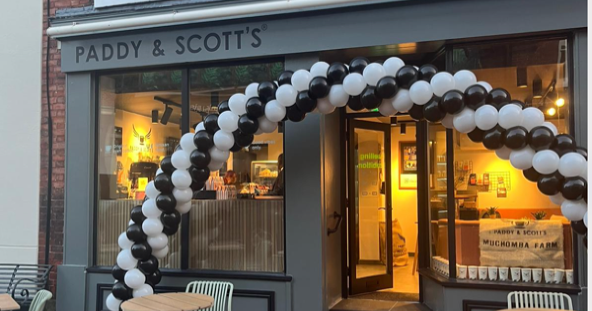 Paddy & Scott’s opens cafe in the Midlands | QSR Media