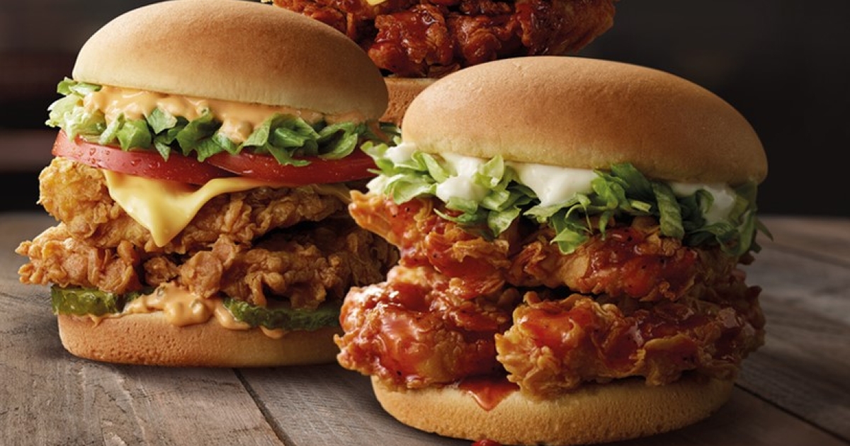 Red Rooster releases new fried chicken burger range | QSR Media