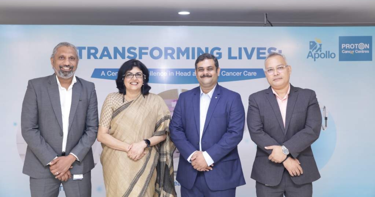 Apollo Proton Cancer Centre launches centre of excellence for head and ...