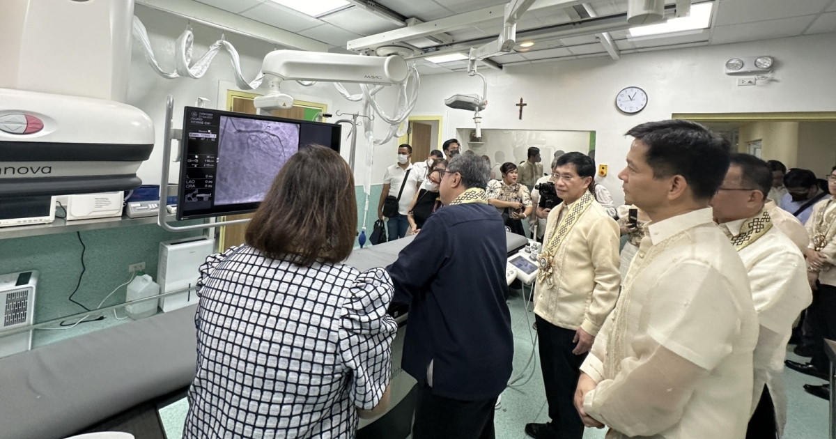 DOH reveals Catheterisation Laboratory in Northern Philippines ...