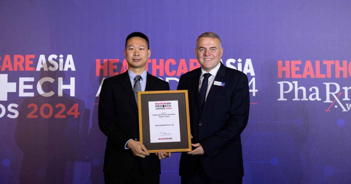 Aohua Endoscopy wins Healthcare Asia Medtech Awards 2024 for 4K video ...