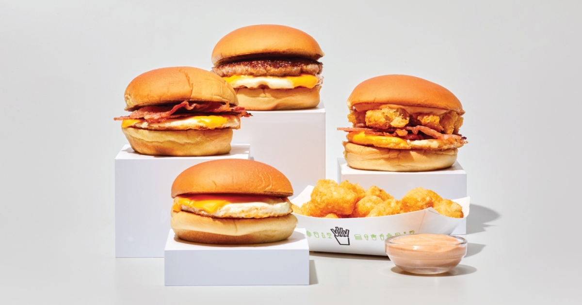 Shake Shack to offer breakfast menu at Canary Wharf and Mansion House ...