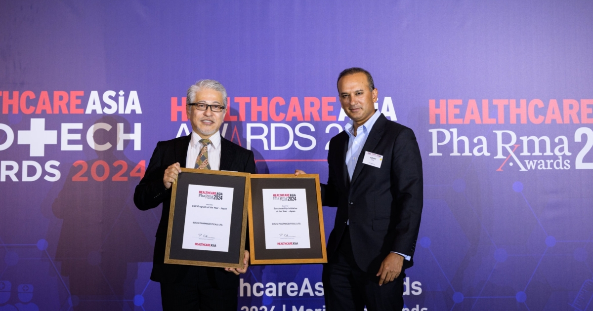 Bushu Pharmaceuticals brings home two wins at Healthcare Asia Pharma ...