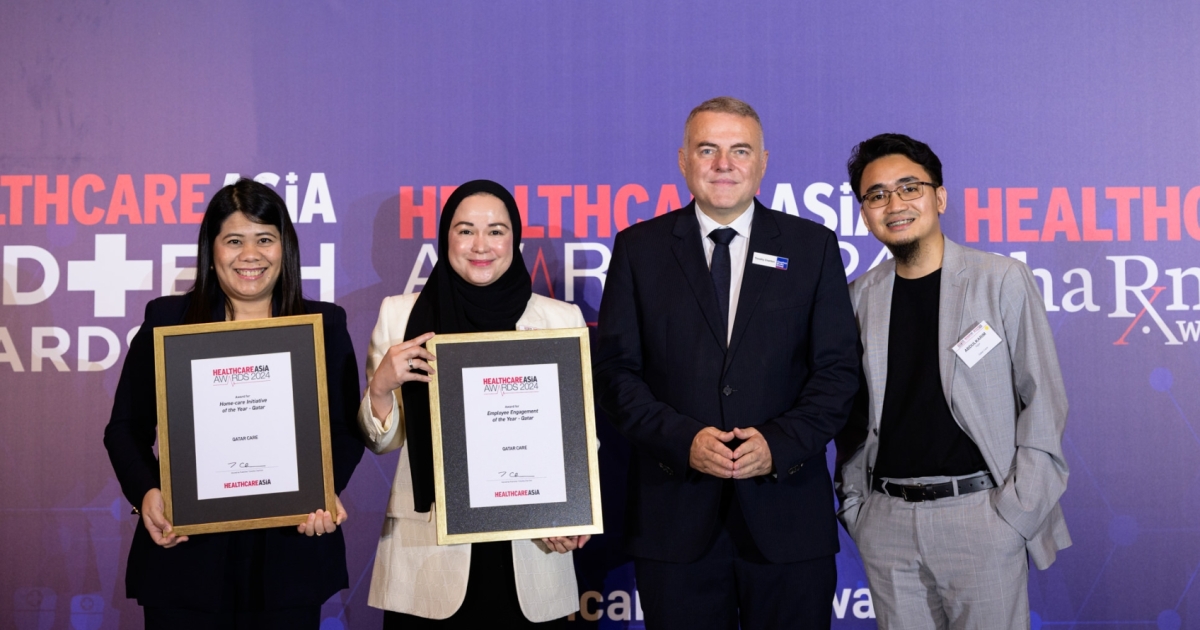 Qatar Care wins Healthcare Asia Awards 2024 for Home Care and Employee ...