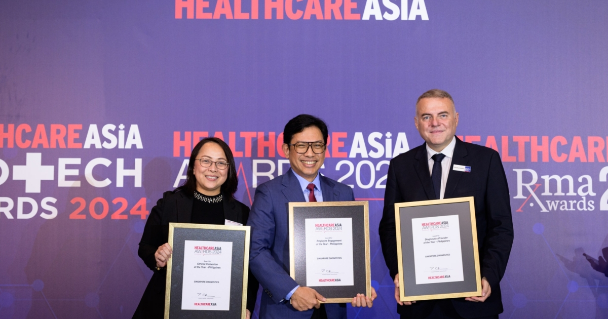 Singapore Diagnostics Clinches Consecutive Diagnostics Provider of the ...