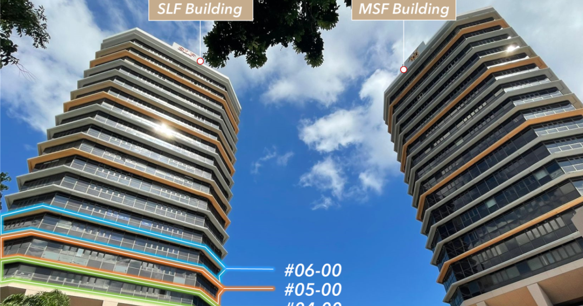 CBRE lists 3 SLF Building floors for sale at $10.8M each | Singapore ...