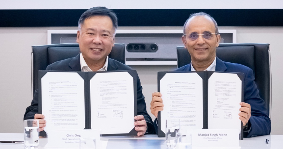 Seatrium taps M1 to boost digital connectivity in yard operations ...